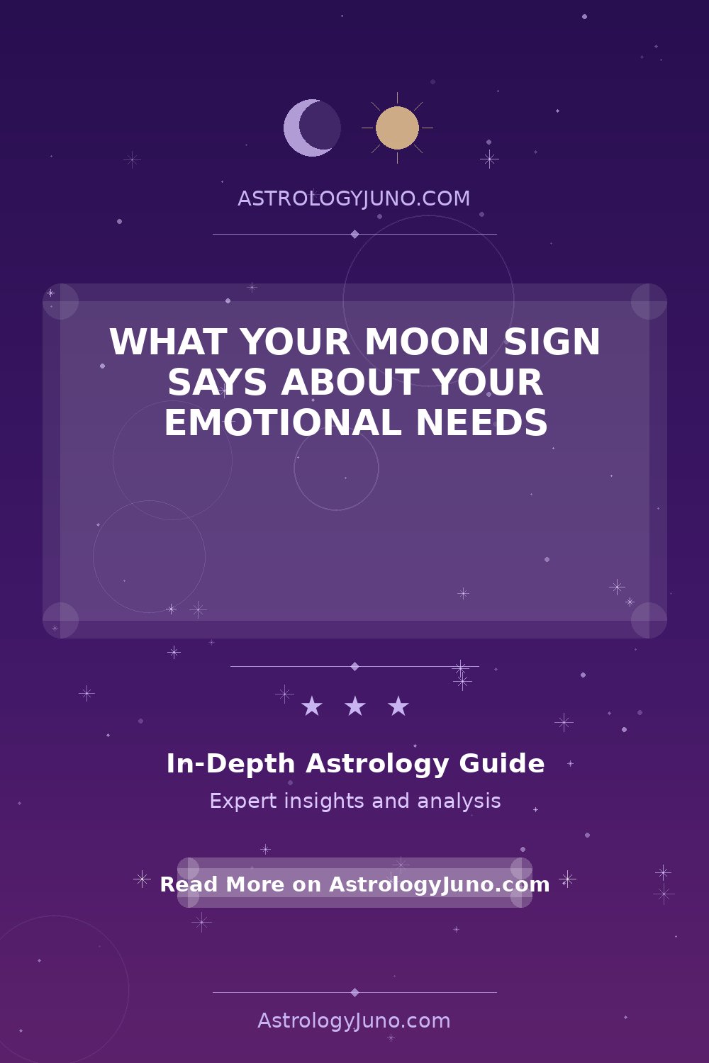 What Your Moon Sign Says About Your Emotional Needs - Astrology Juno
