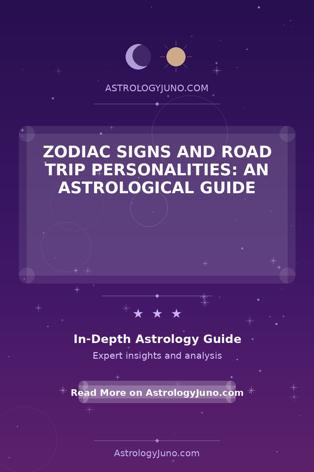 Explore Zodiac Signs and Road Trip Personalities - Astrology Juno