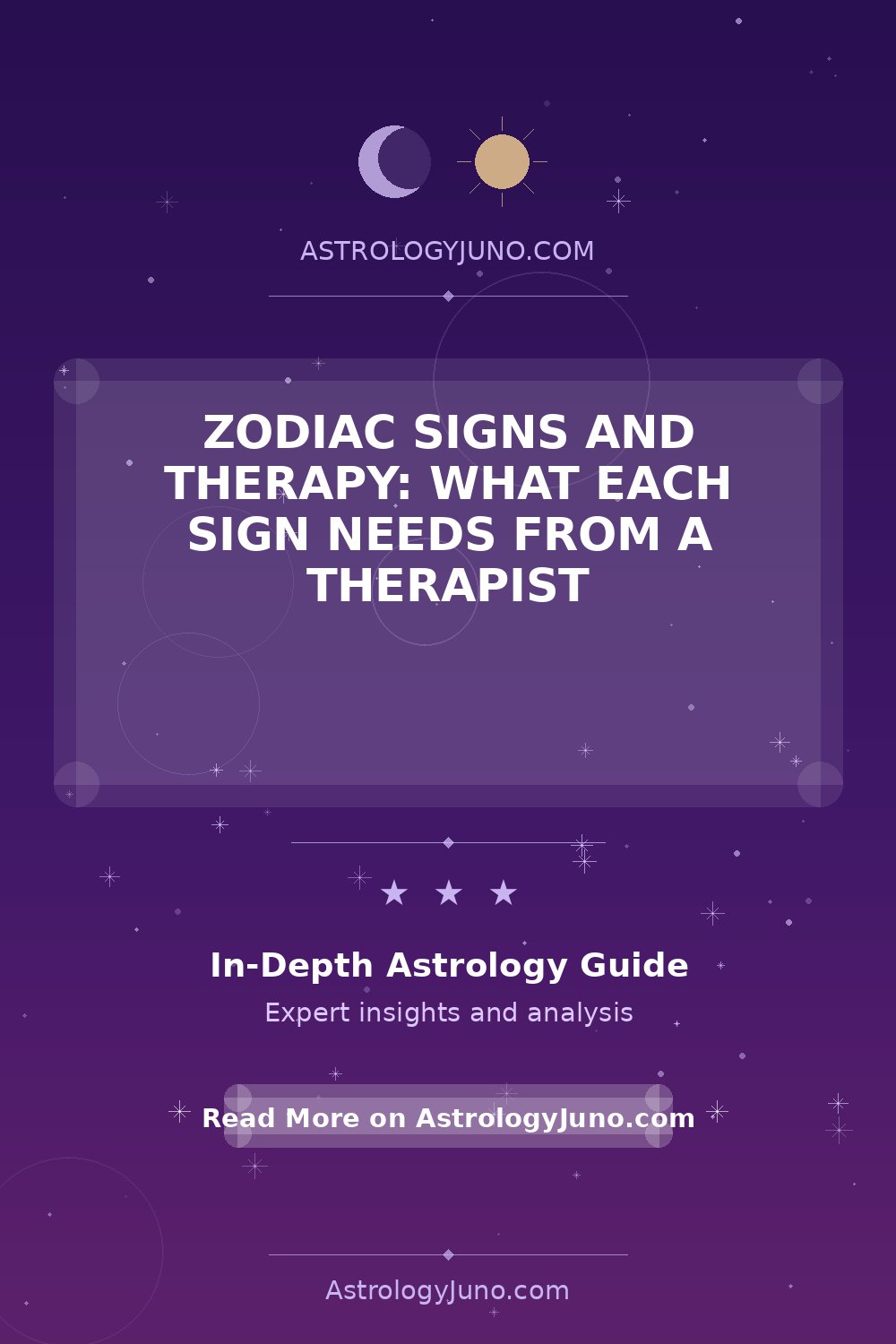 Zodiac Signs and Therapy: What Each Sign Needs From a Therapist ...