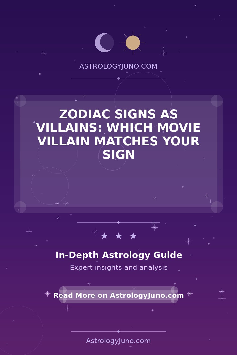 Zodiac Signs as Villains: Which Movie Villain Matches Your Sign ...